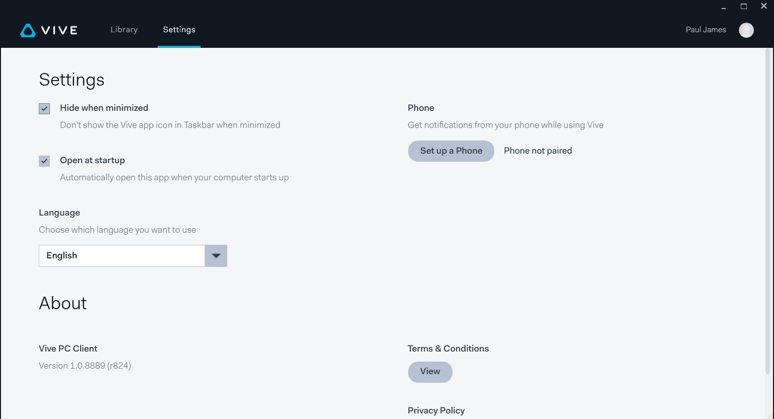 Am I missing the desktop Vive application? + Problem with BT mode on ...